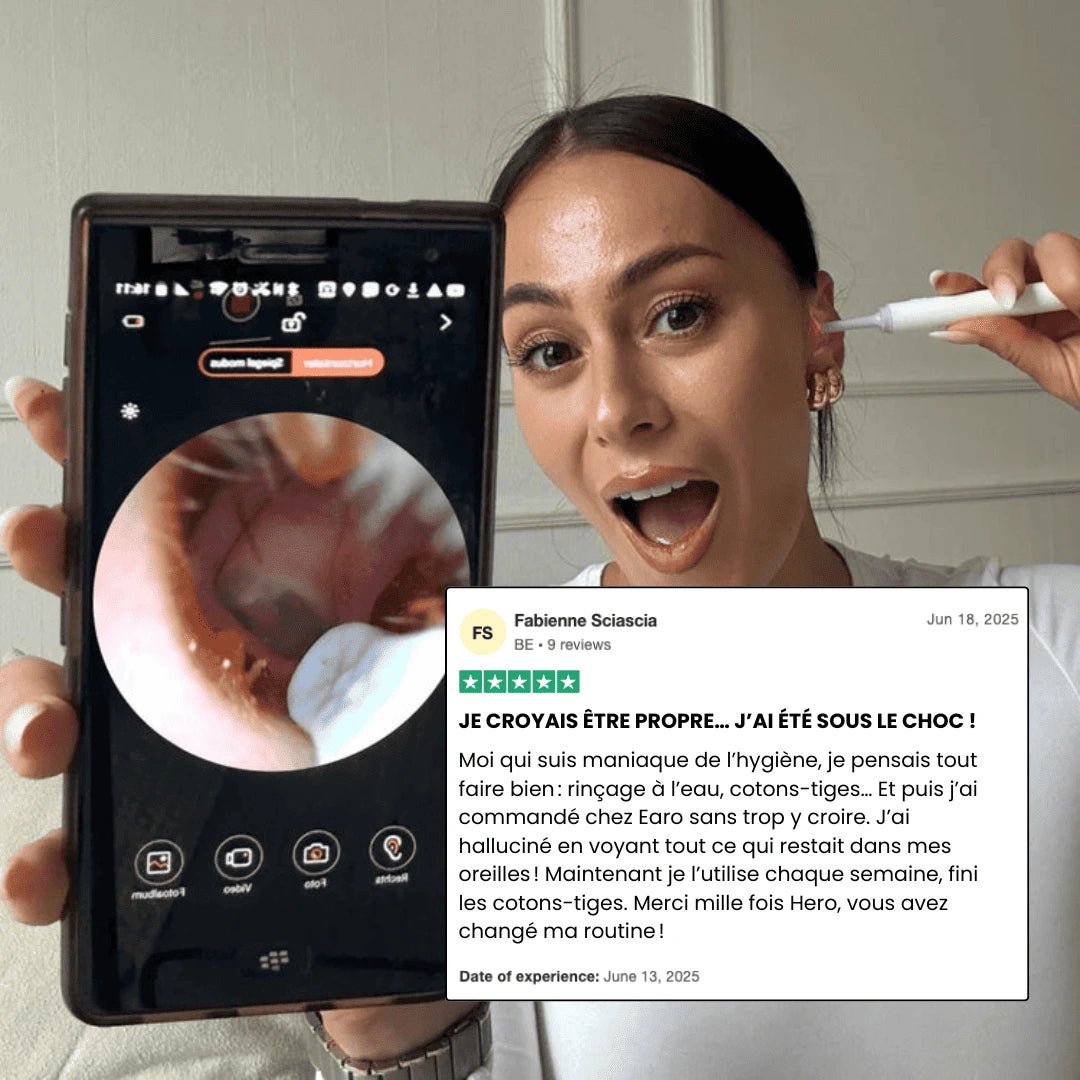 Otoscope Earo | Nettoyez en HD